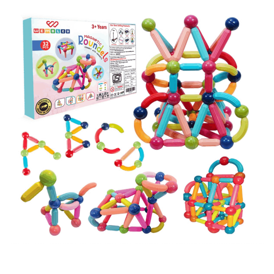 Magnetic Roundels Toy