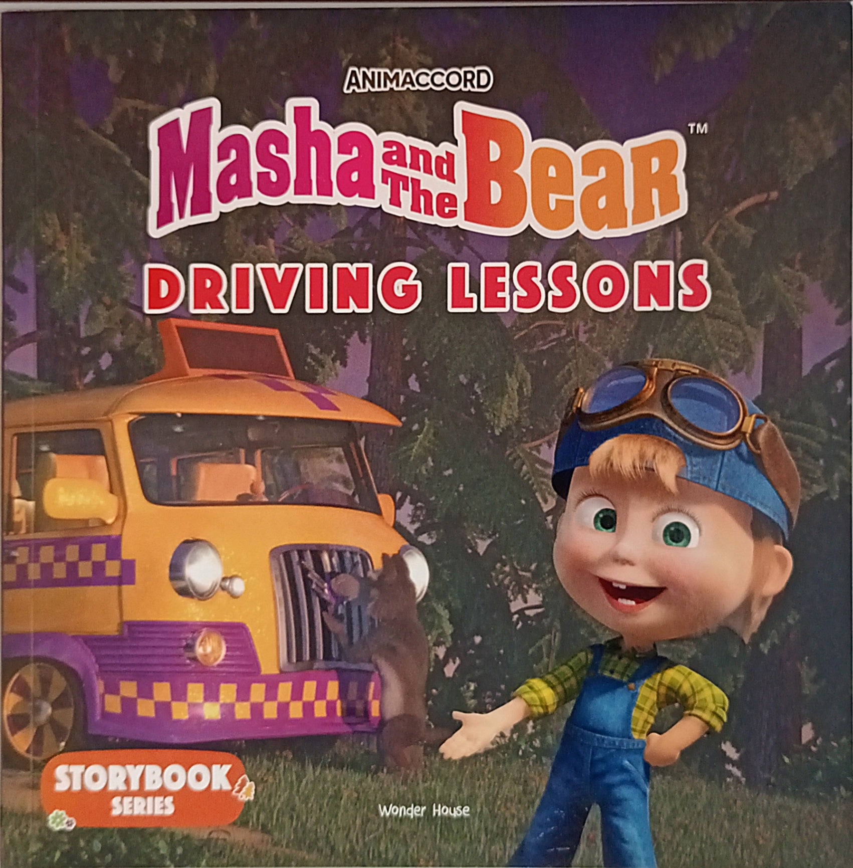 Masha and the Bear Driving Lessons