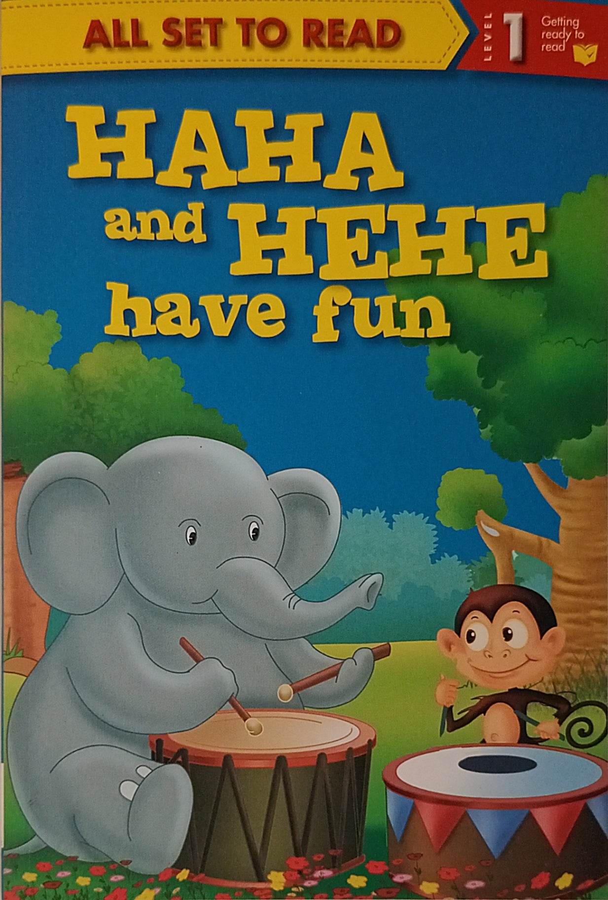 All Set to Read Level 1: Haha and Hehe have Fun