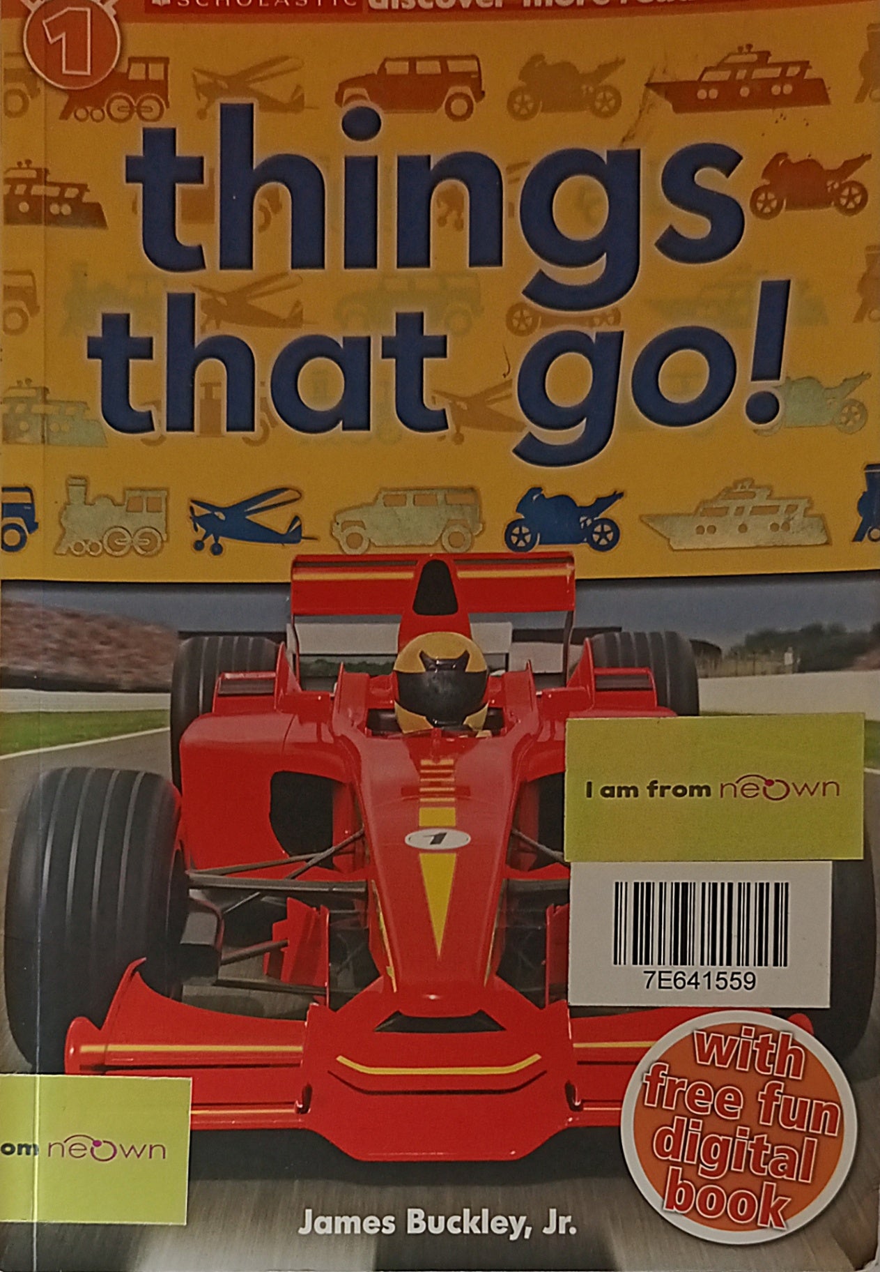 Scholastic Discover More Reader Level 1: Things That Go!