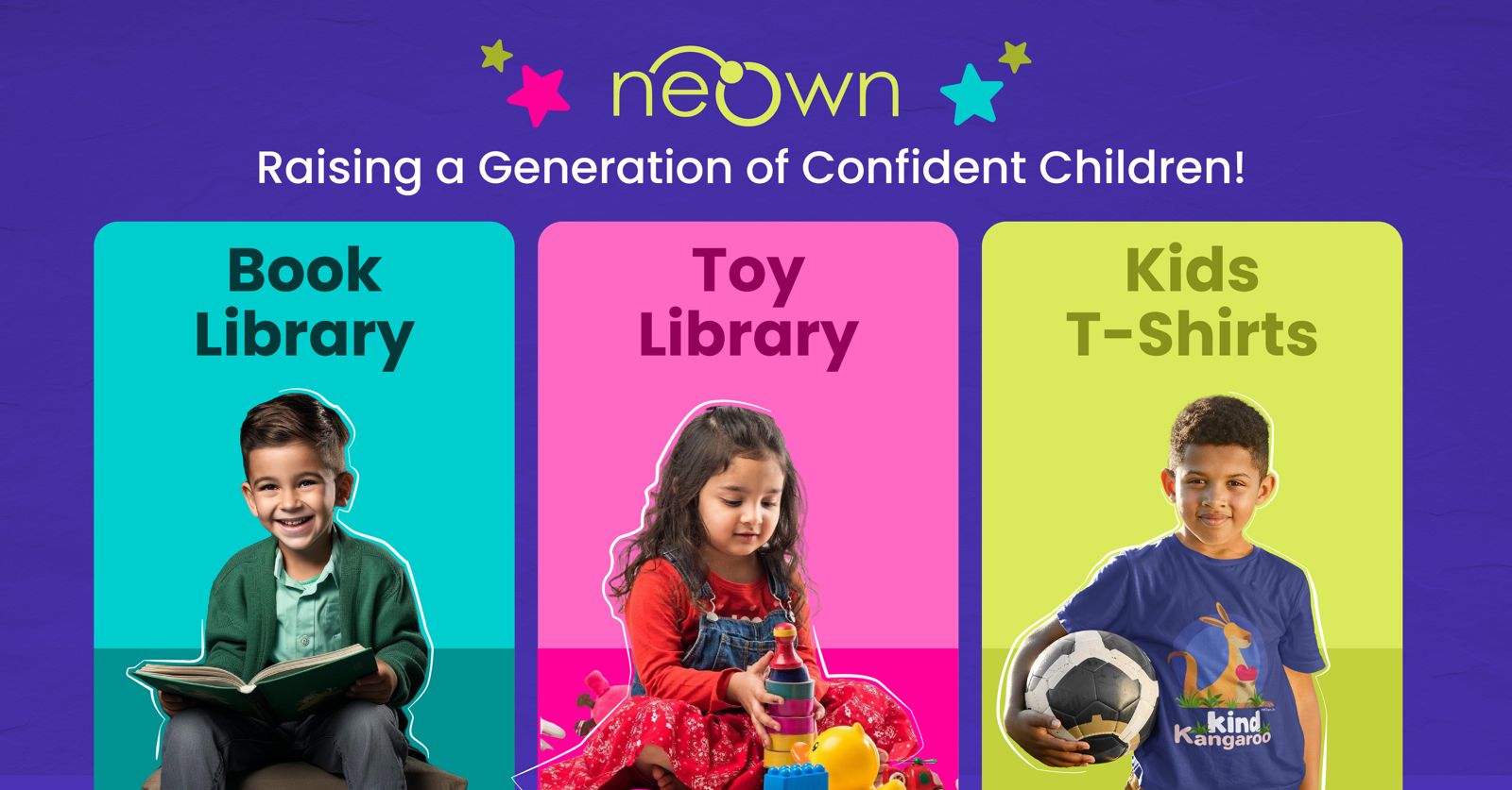 neOwn: Kids' Book & Toy Library | Online Library | Doorstep Delivery